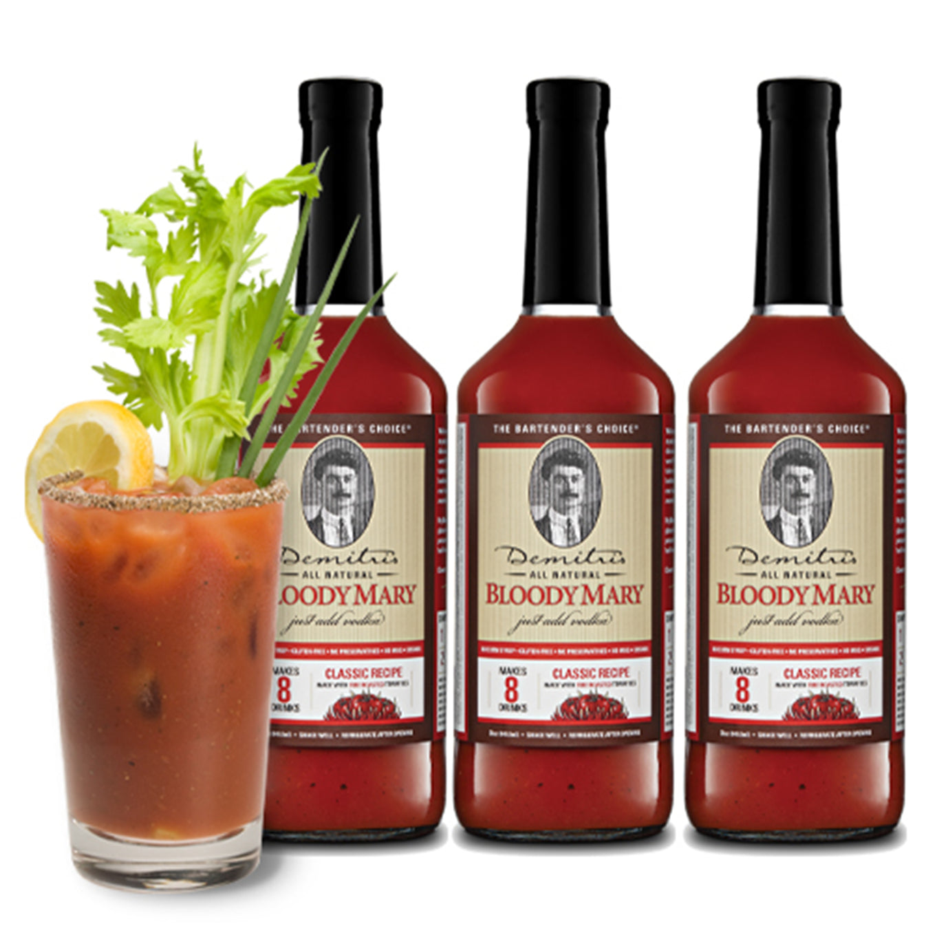 Ready To Pour Bloody Mary Mix – Demitris